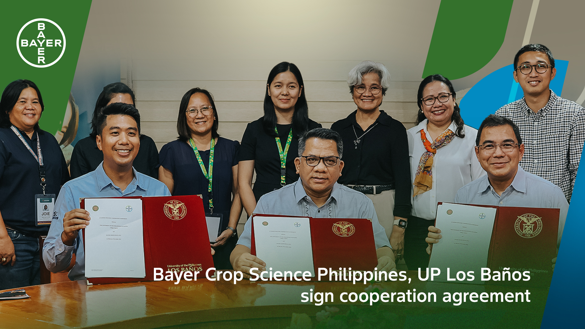 Bayer Crop Science Philippines, UP Los Baños Sign Cooperation Agreement